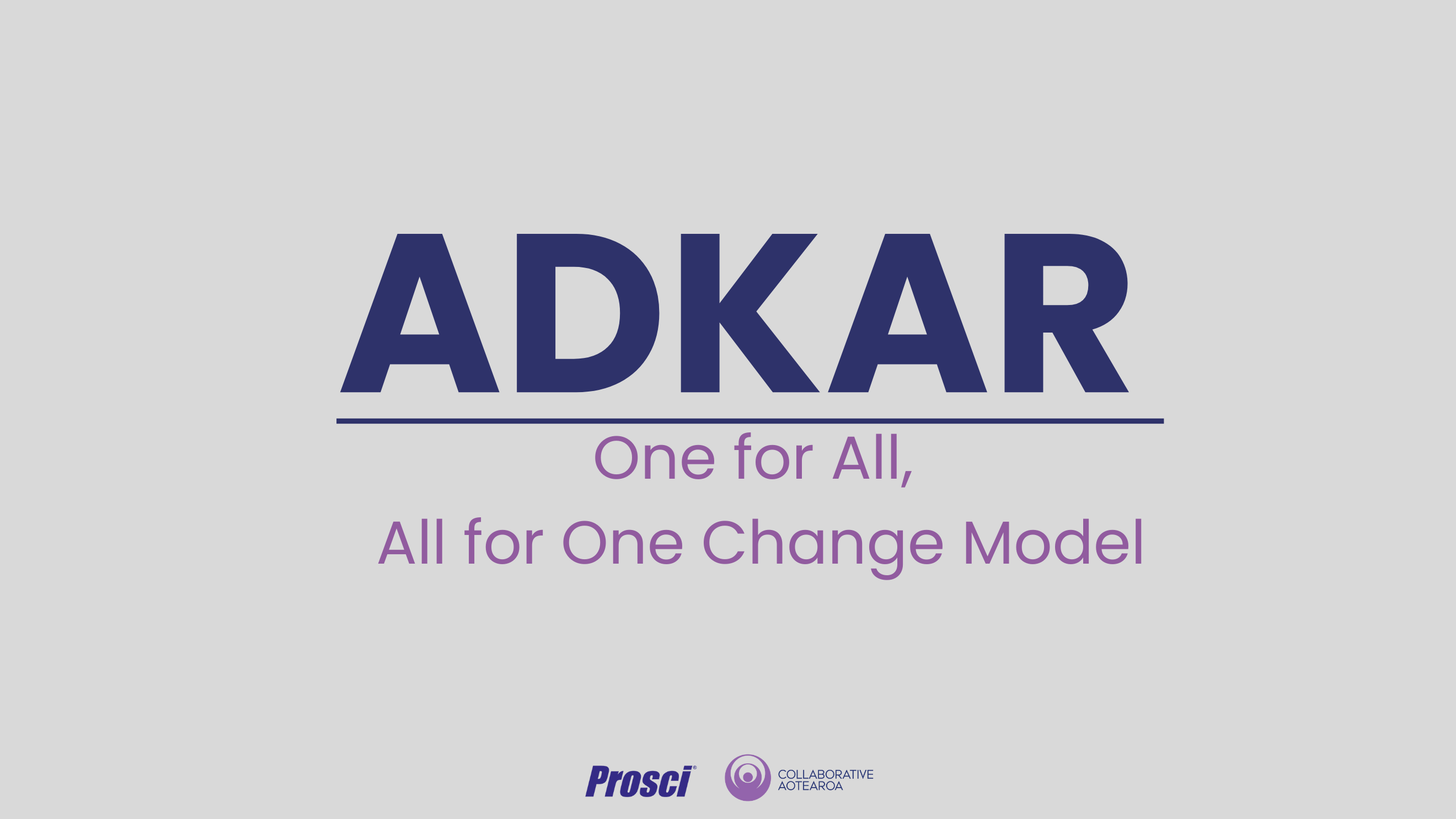 The Prosci ADKAR Model eBook | Collaborative Aotearoa